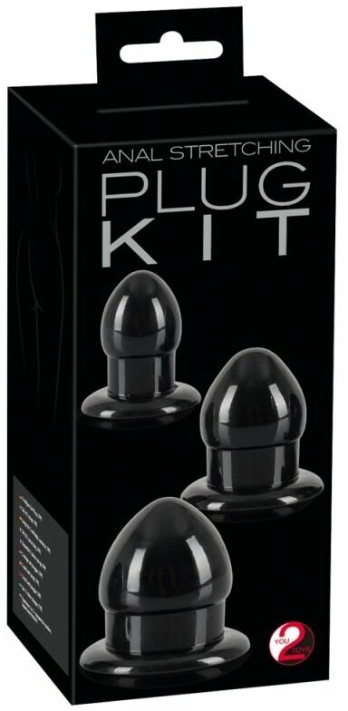Набор анальных пробок Anal Stretching Plug Kit
