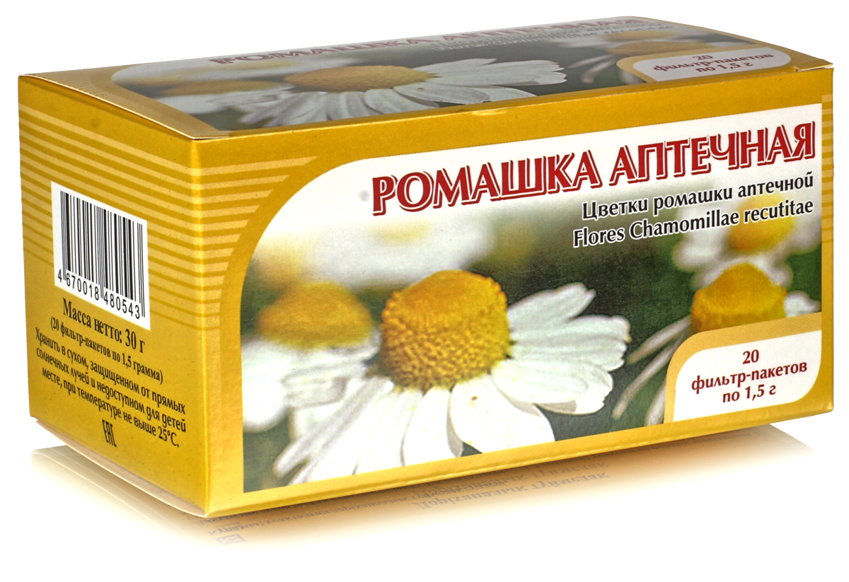 Ромашка аптечная №20*1,5гр.