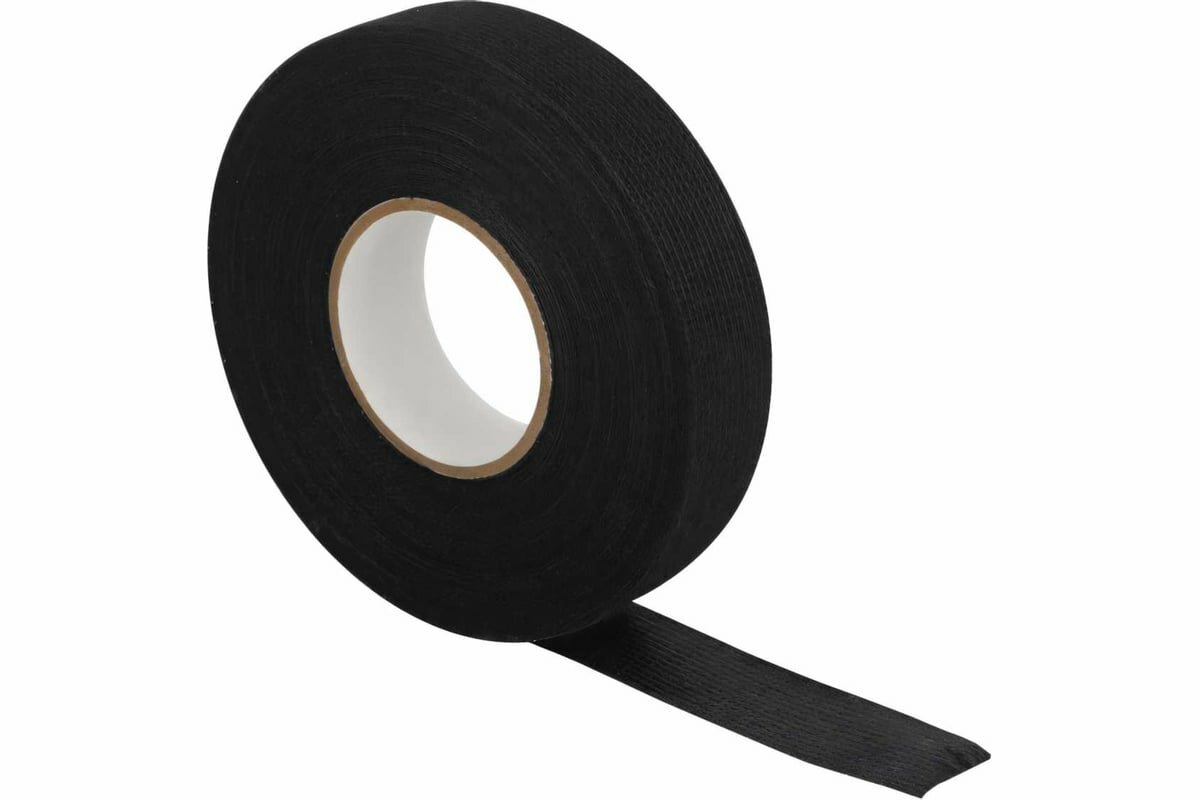 ЭРА PRO PROFLEEC1915 флисовая изолента 19 мм x 15 м, 0,3 мм, черная для кабелей
