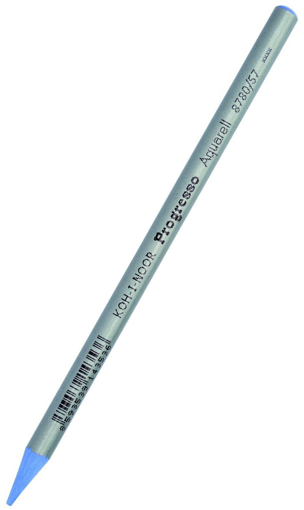 Карандаш цельнографитный в лаке акварельный Progresso 8780/57, горный синий