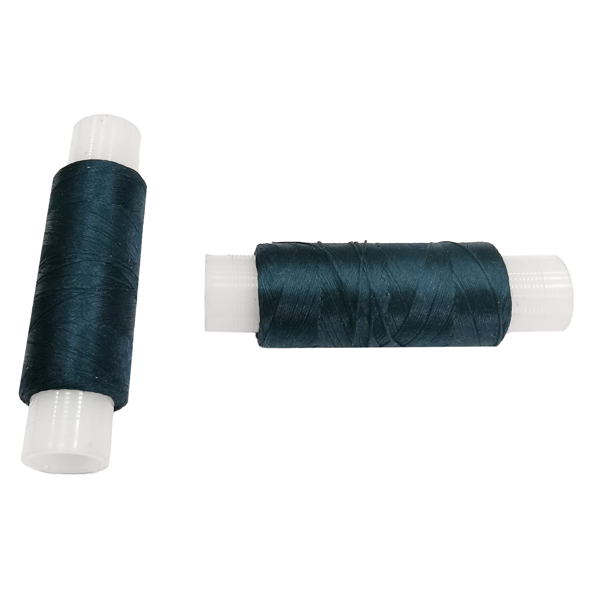 Нить шелковая, Моснитки 33С, цвет №184 (цвет сине-серый), катушка 100 метров