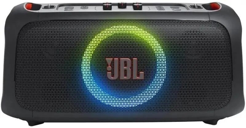 Музыкальный центр JBL PartyBox On-The-Go Essential 2 (JBLPBOTGESEU2), черный, 100
