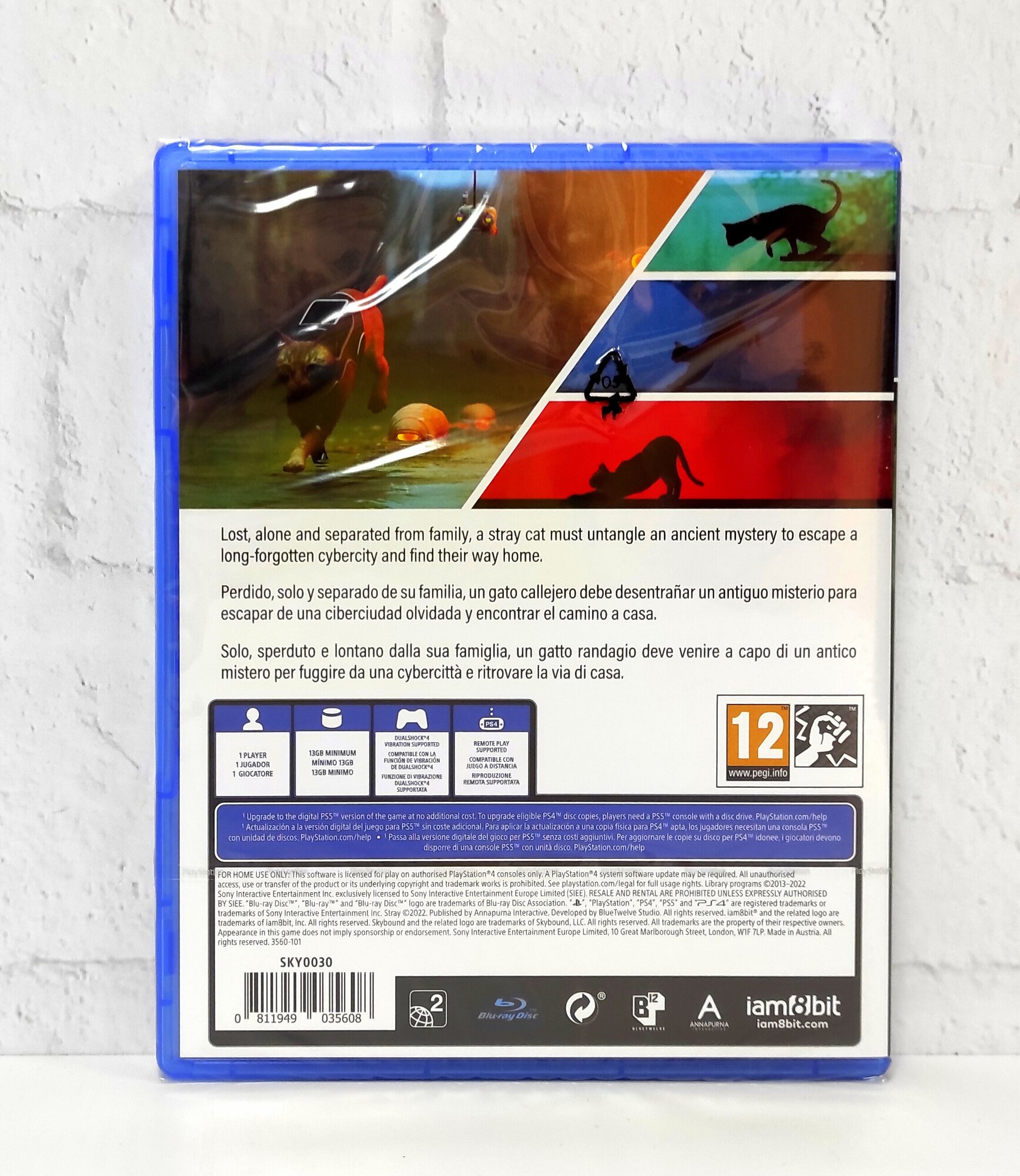 Stray (русские субтитры) (Игра на диске) (Для Playstation 4) — фото 1