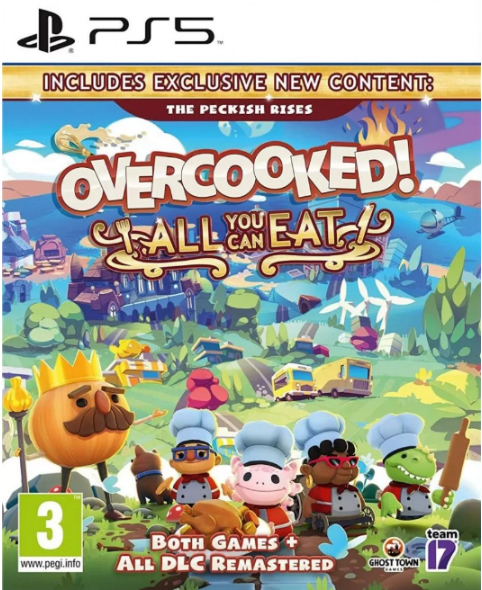 Игра Overcooked ALl You Can Eat для PS5 (PPSA 01528) (Русские субтитры)
