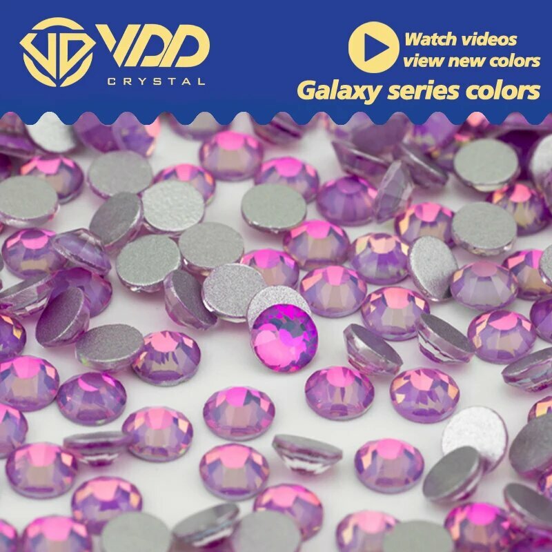 Стразы VDD Galaxy фиолетовые SS8 (1440шт)