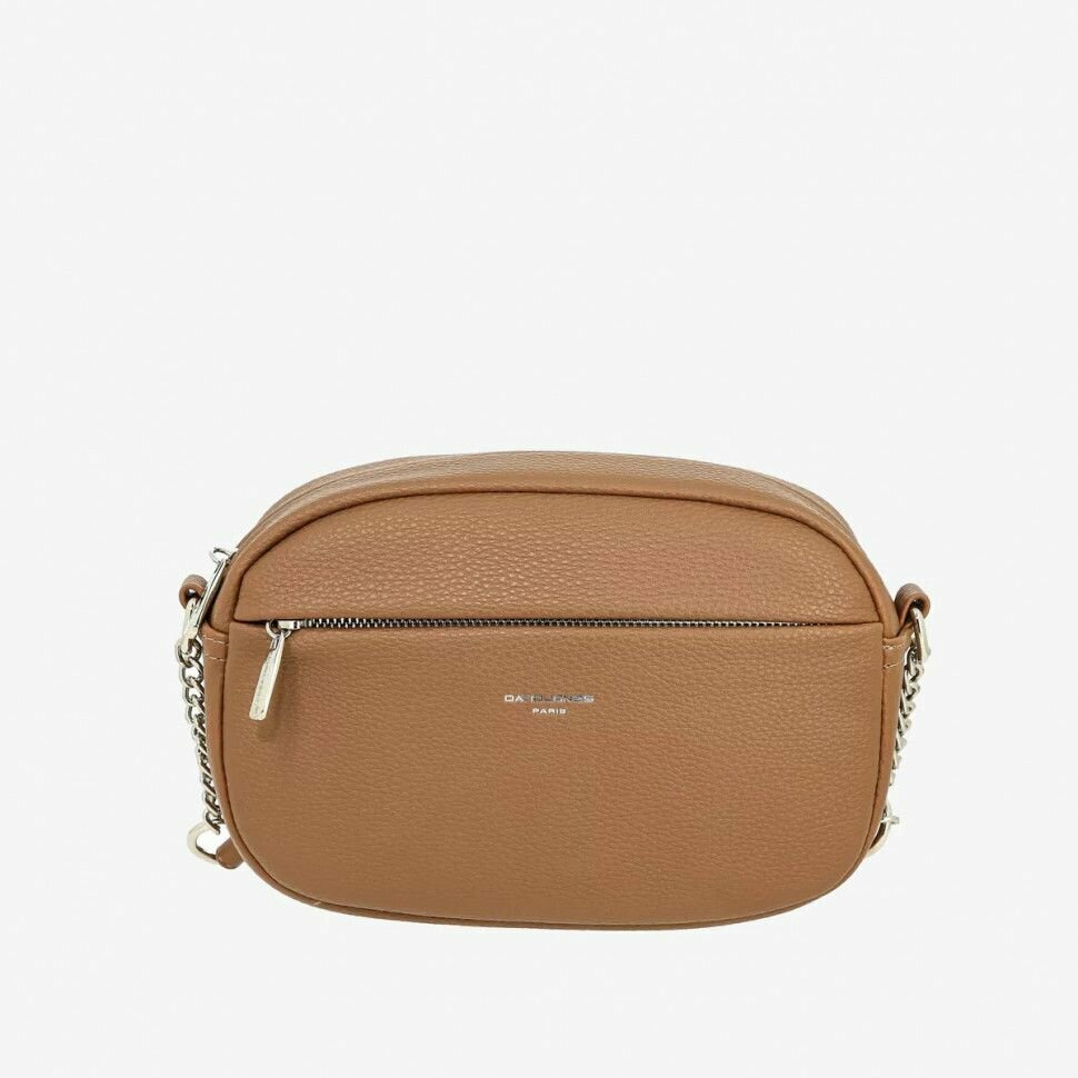 Сумка DAVID JONES 6740A, фактура зернистая, коричневый — фото 1