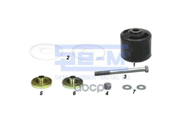 Р/к втулки рессоры! 30x155x170 Saf-Intra Se-M арт. 12967