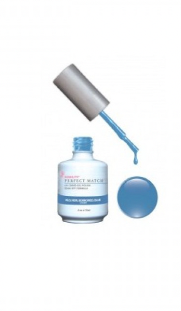 " Old, New, Borrowed, Blue Perfect Match" Гель-лак 15мл + лак для ногтей 51, 15мл