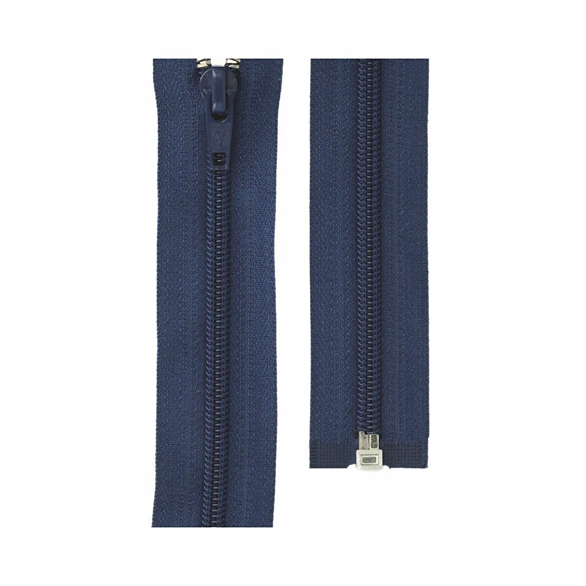 Молния 10 шт. спираль 55 см тип 5 разъёмная однозамковая №220 синий