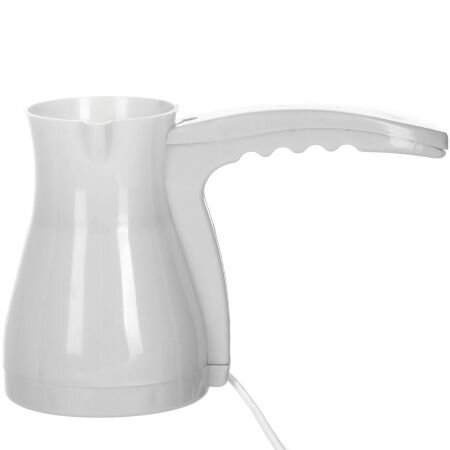 Турка электрическая SH БЕЛАЯ пластик 0,5л 001-У KSMB-001-У