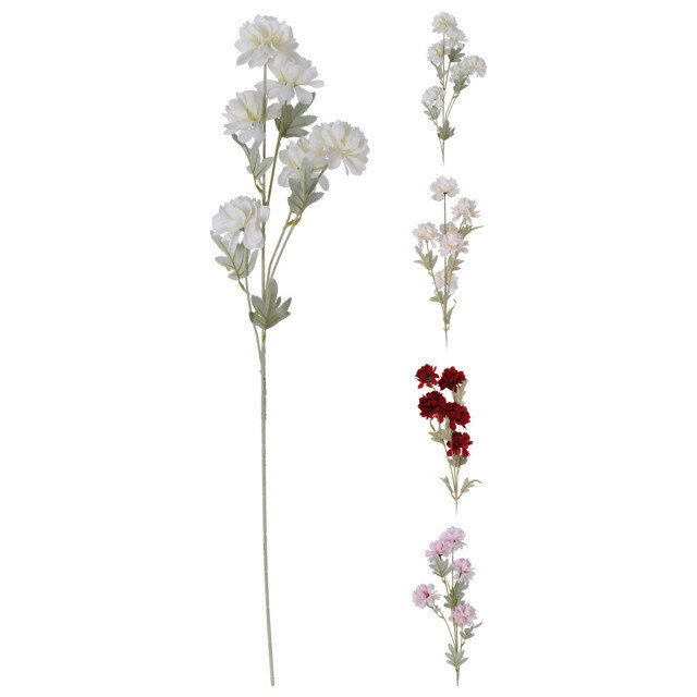 Растение искусственное ветка Георгин 85см в асс-те