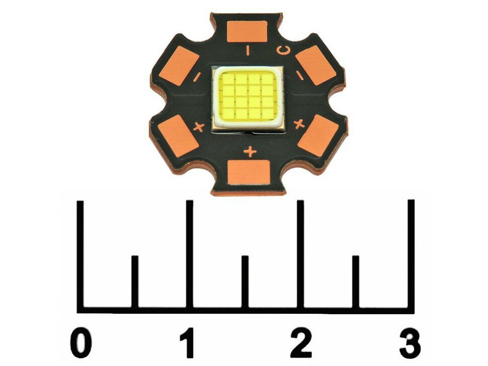 Светодиод LED 50W белый 12-14V 6000K