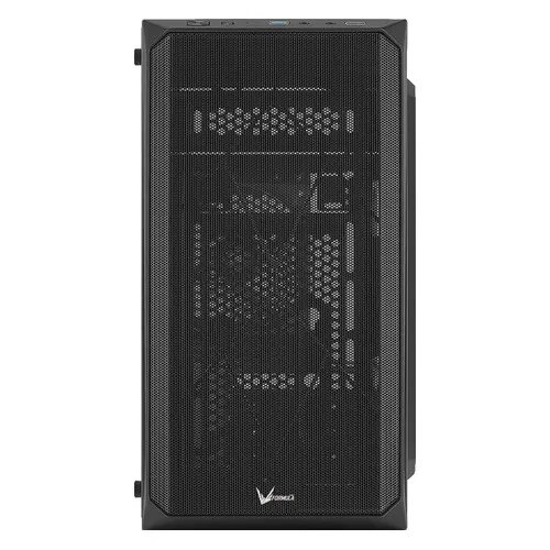 Корпус mATX Formula CS-107, Mini-Tower, без БП, черный