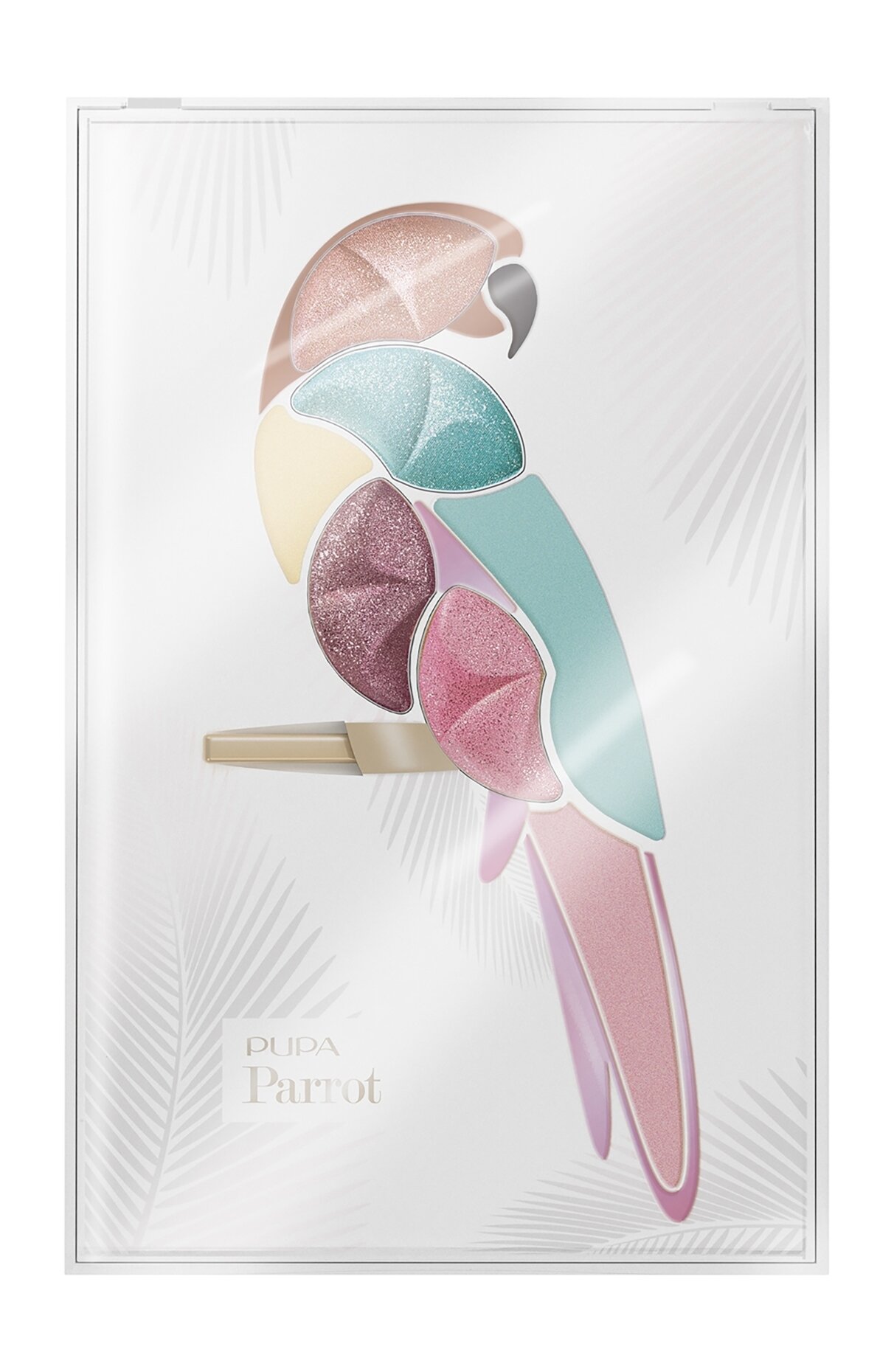 PUPA Палетка для макияжа глаз Parrot, 14,8 г, 002, Bahia