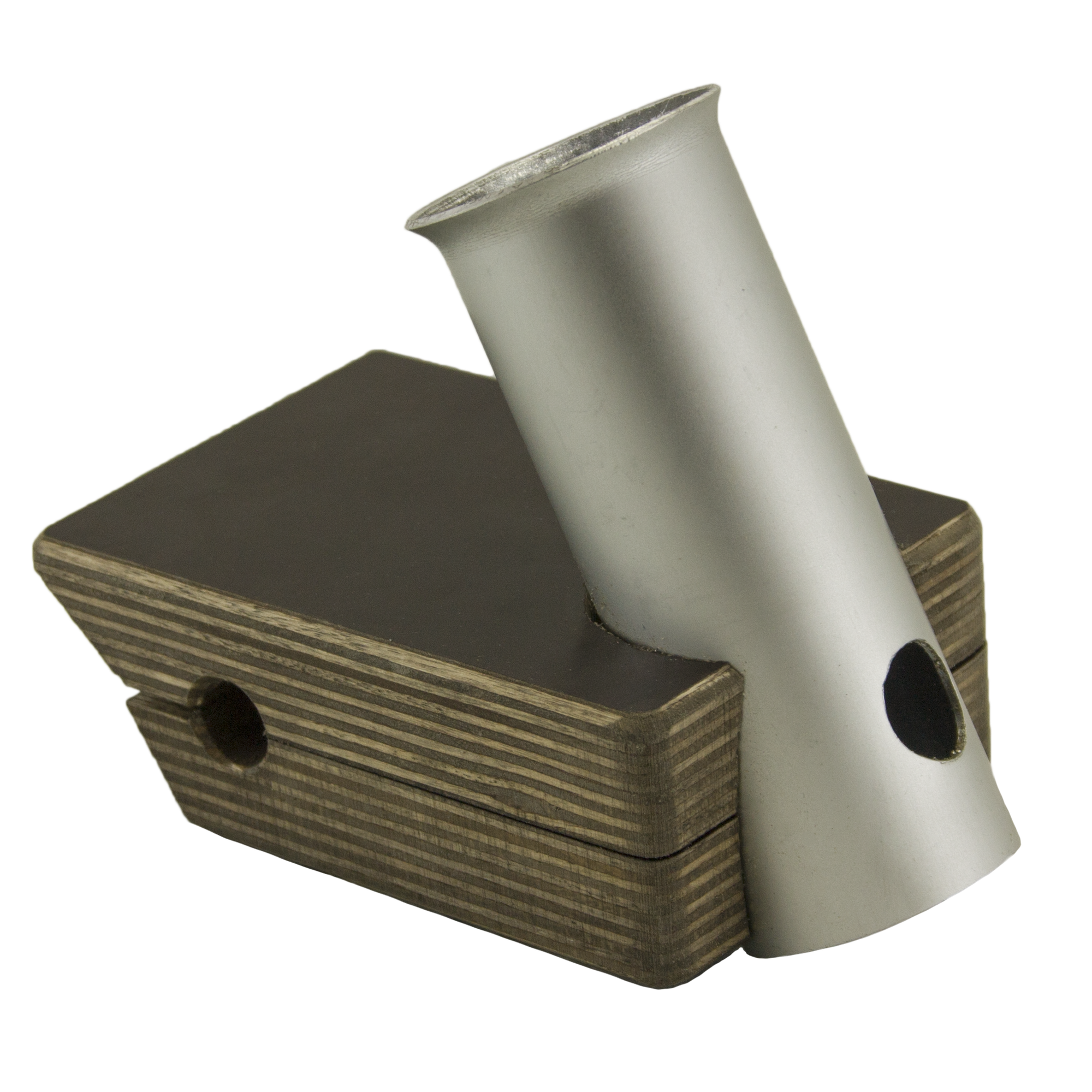 Универсальный крепежный блок, держатель спиннинга MIN №1.1 с ликтросом