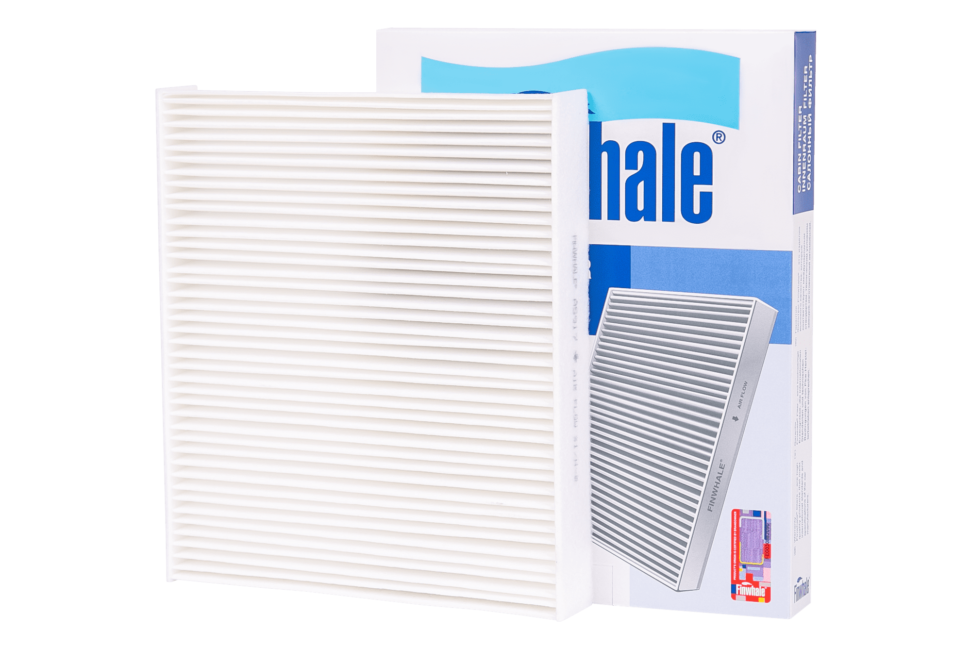 Фильтр салонный для Volkswagen Polo Sedan, Skoda Rapid, Audi A1, Finwhale AS917, 6R0820367 / CU26010