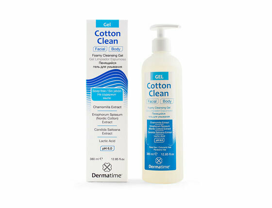 Пенящийся гель для очищения кожи Cotton Clean Foamy Cleansing Gel, 200 мл.