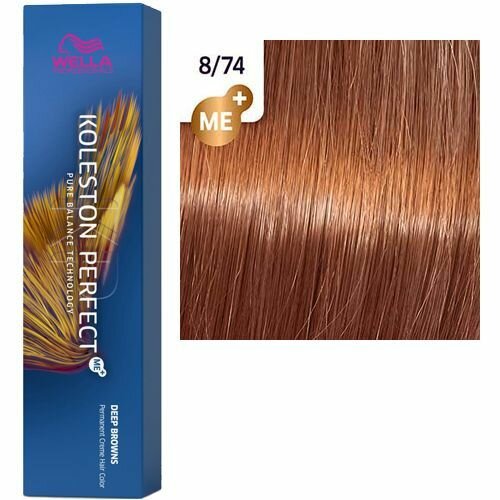 Wella Koleston Perfect МЕ+ 8/74 Ирландский красный, 60 мл