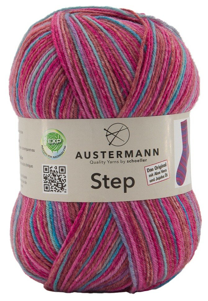 Пряжа Austermann 97689 Step 100 г 420 м #0288