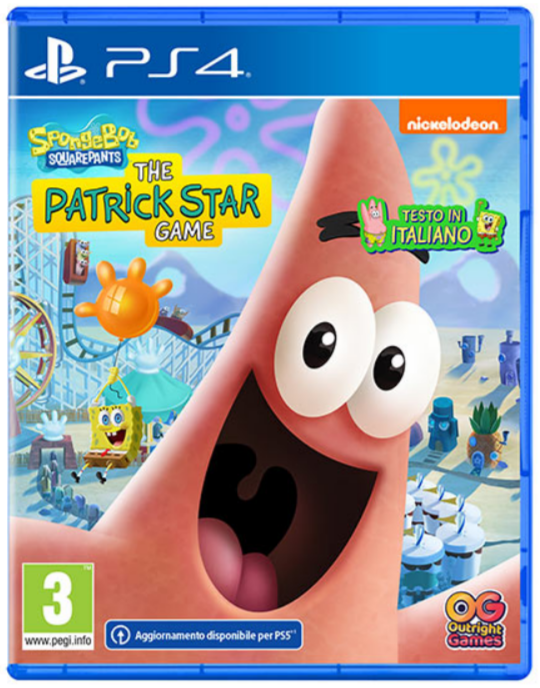 SpongeBob SquarePants: The Patrick Star Game [PS4, английская версия]
