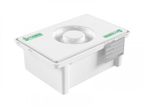 Еламед, Ёмкость-контейнер для дезинфекции и предстерилизационной обработки медицинских изделий с карманом, ЕДПО-3-02-2