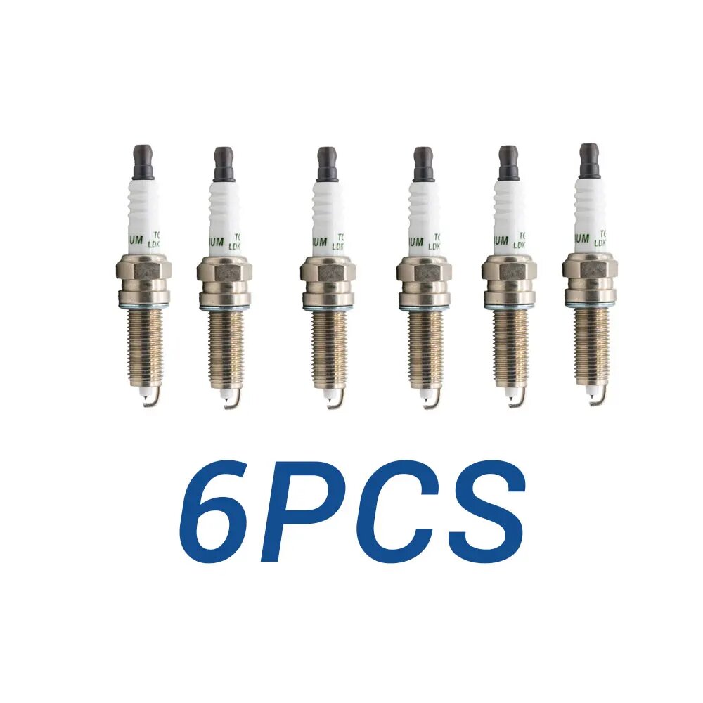 2-8PCS Иридиевые свечи зажигания Факел LDK7RTIP-11 замена для 9723/SILZKR7B11 92315/SILZKR7E11 HYUNDAI 1884611070 1884911070 6 pieces with box