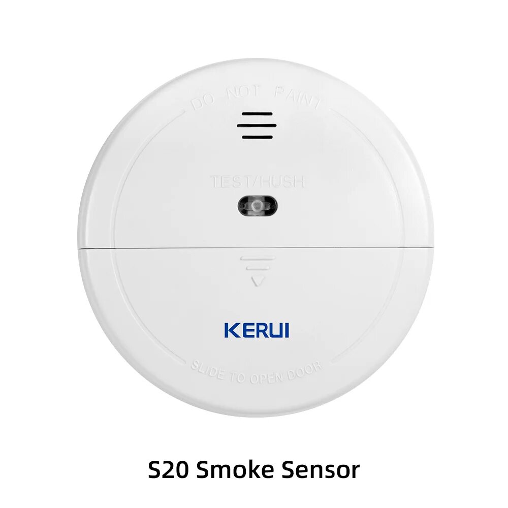 KERUI DIY Набор для охранной сигнализации дома Система охранной сигнализации 4G / WiFi для домашней безопасности Датчик движения Датчик двери Смарт-приложение Tuya APP-S20 Датчик дыма