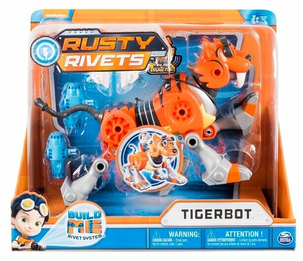 Игровой набор Spin Master Rusty Rivets Тигрбот 28116