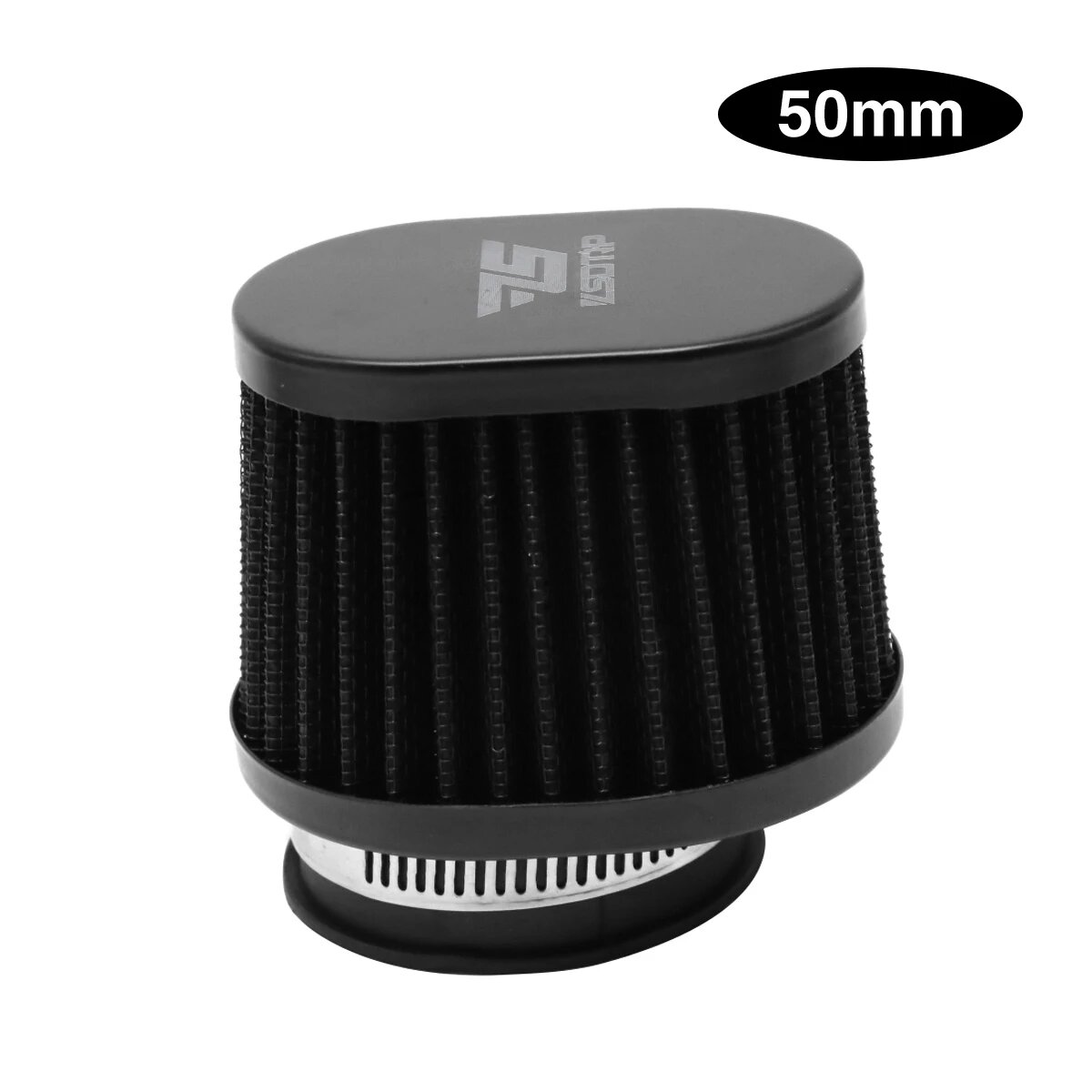 ZSDTRP 50 мм 55 мм 60 мм мотоциклетный воздушный фильтр карбюратора Универсальный 21/24/26/28/30/32/33/34/35 мм воздушный фильтр карбюратора Черный, 50mm black