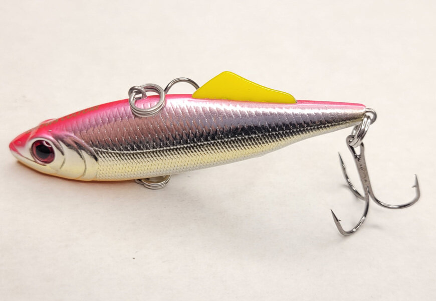 Раттлин форелевый Kalikana VIB 65мм 16.5гр /вайб на форель / Приманка на форель щуку, судака, окунь