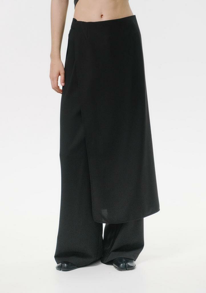 Брюки палаццо