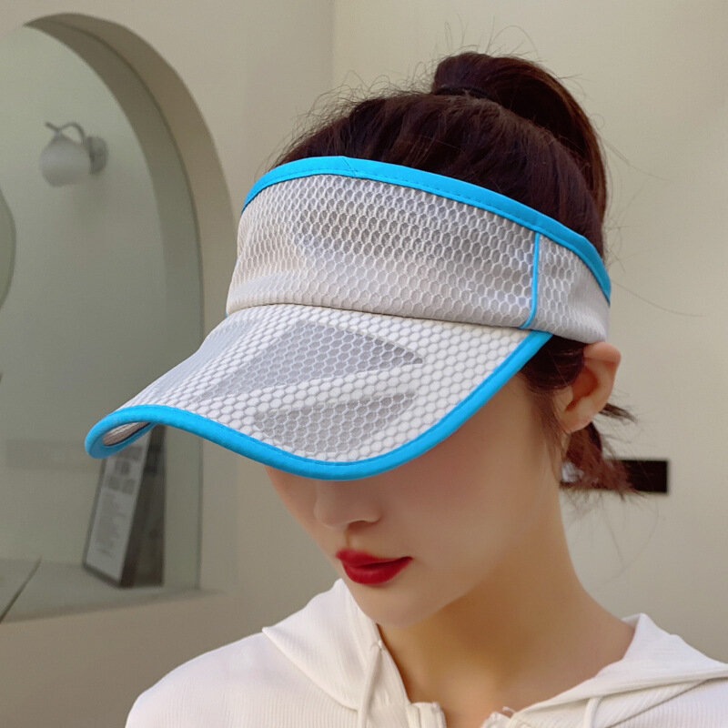 Мягкая и жесткая текстурка JYL Шапка женская летняя для отдыха защита от солнца сетчатая открытая / A-030