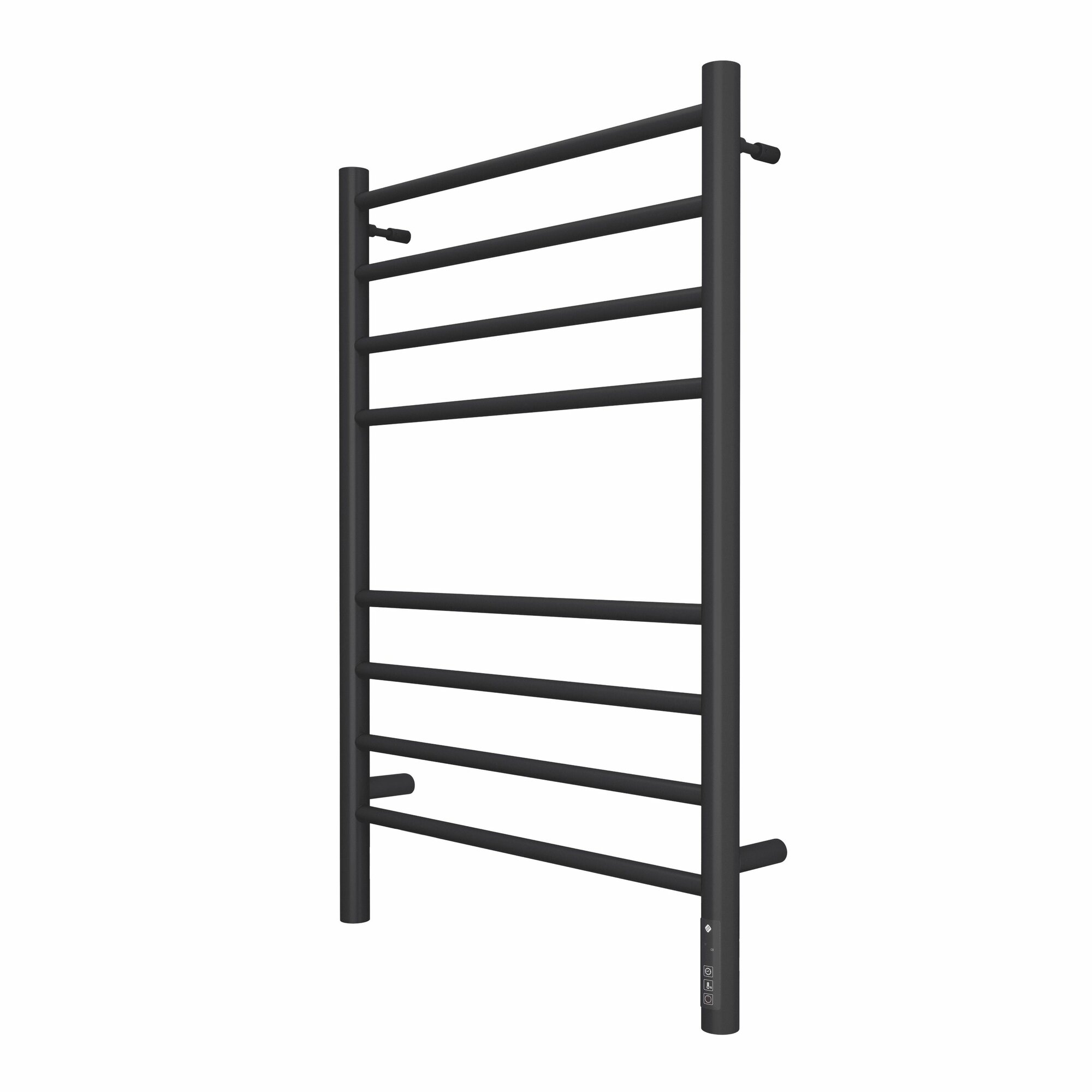 Полотенцесушитель электрический, КС Аврора "quick touch", П8 500*800 черный матовый,115 Вт.