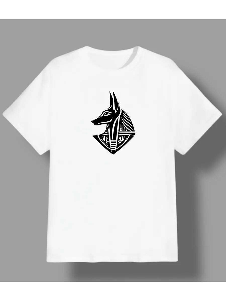 Футболка Древнеегипетский бог Анубис