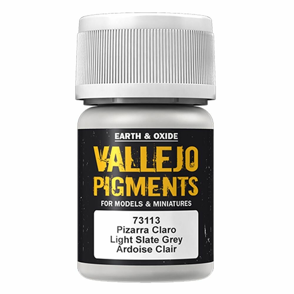 Пигмент Vallejo PIGMENT 113-35ML. LIGHT SLATE GREY