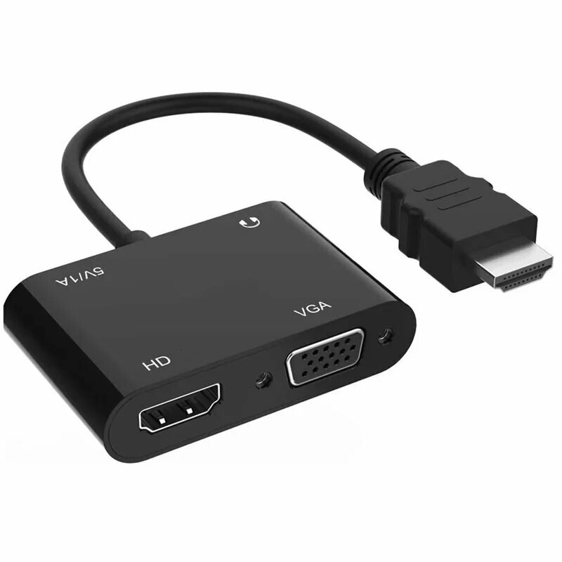 Duorem HDMI кабель-переходник 4K VGA hdmi to hdmi vga