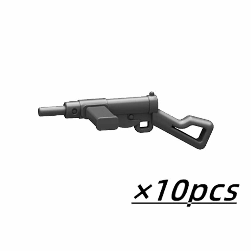 BRICKPANDA WW2 пистолет, 10 шт, WQD007-10PCS