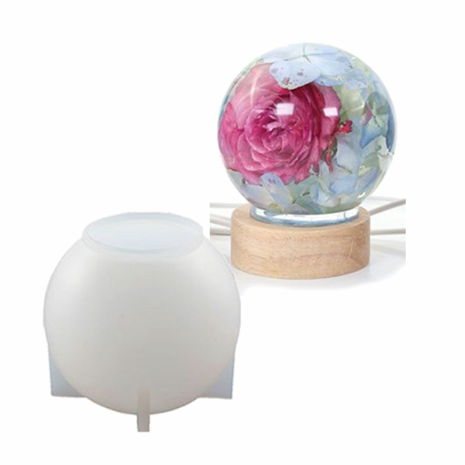 Сферическая форма для хрустального шара 80 мм