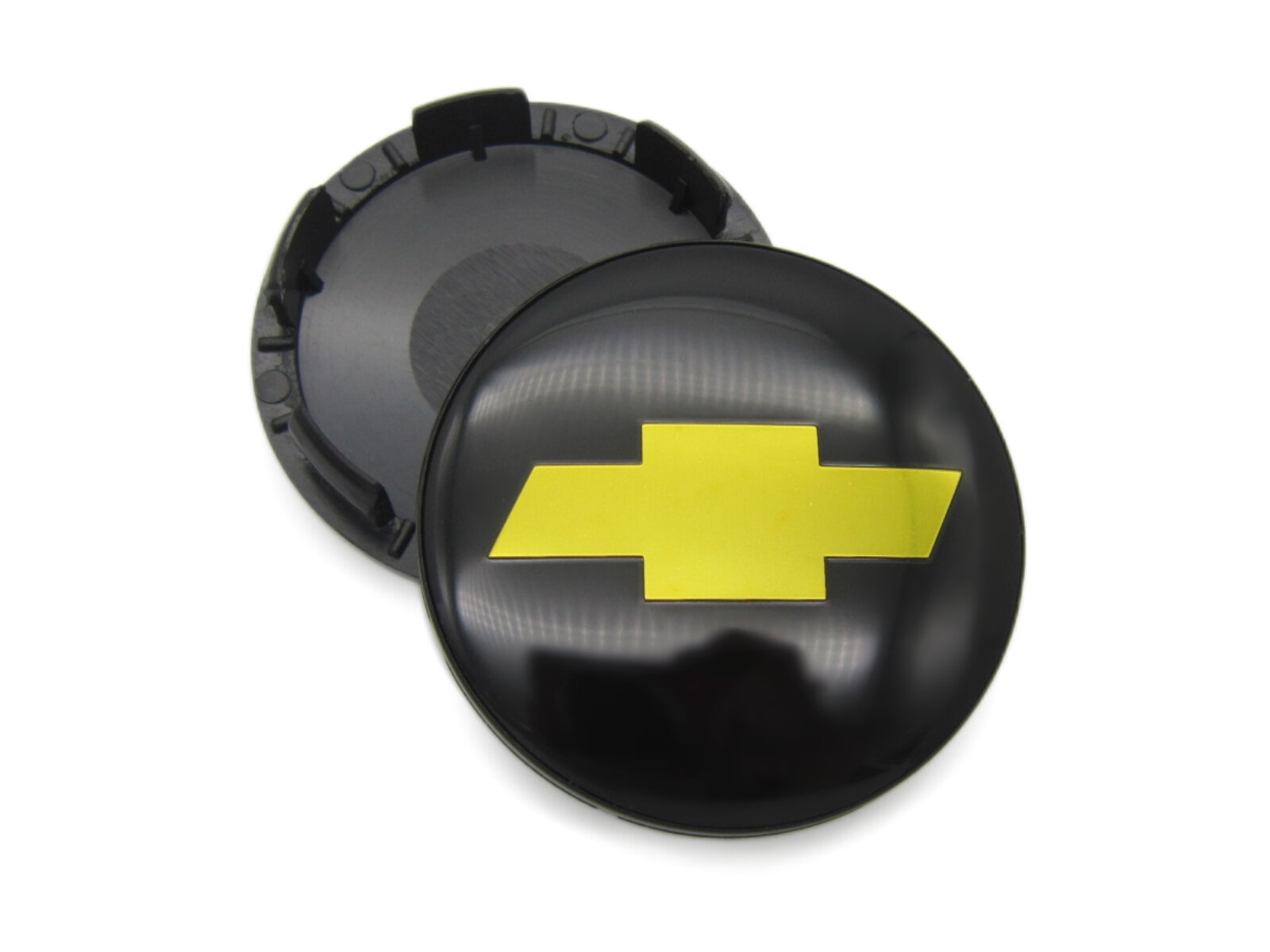 Колпачок, заглушка для литого диска КиК Шевроле черный 62/55/10, 1 шт.