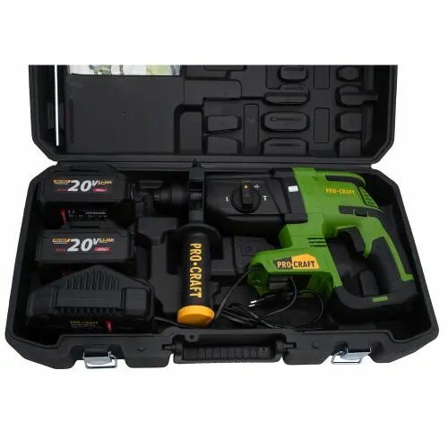 Аккумуляторный перфоратор Procraft PHA40 Кейс (2АКБ+ЗУ)