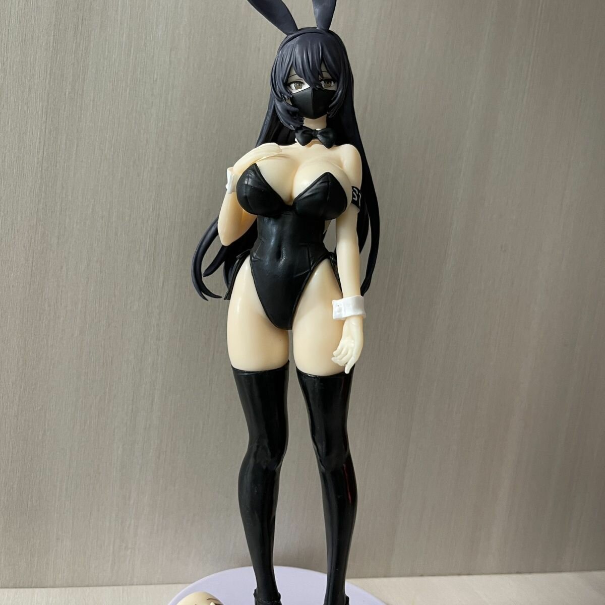 Аниме фигурка Черный Девочки-зайки Кухайчан (Black Bunny Kouhaichan) ,28CM