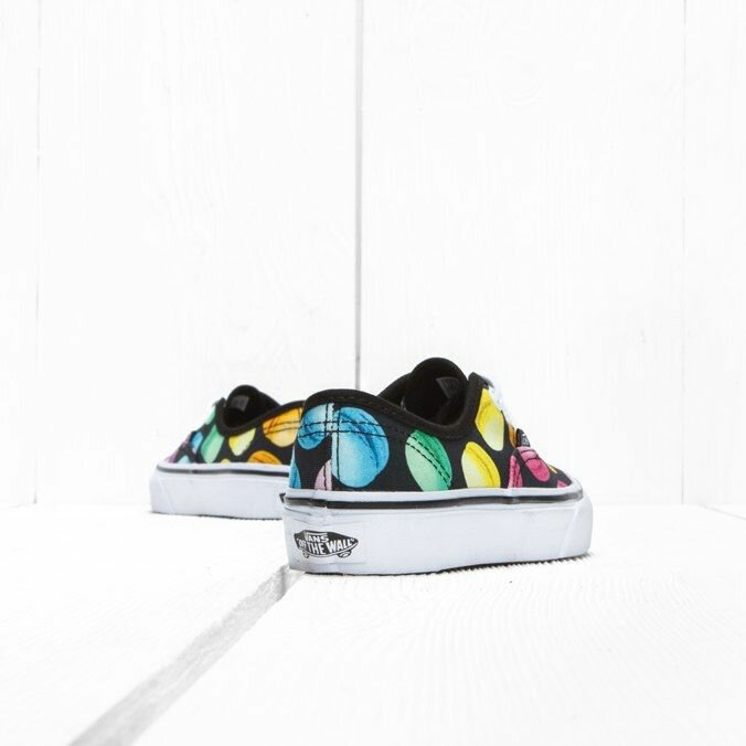Кеды VANS Осень-зима 2022, размер 10,5 C / 15,5 CM, белый, черный — фото 1
