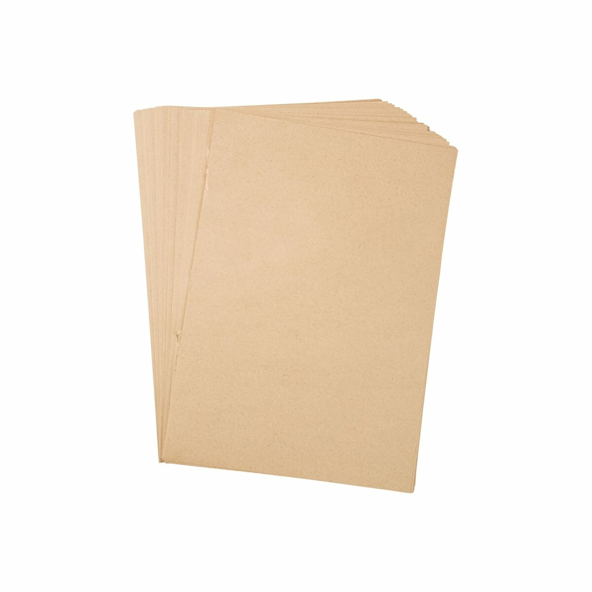 Крафт-бумага упаковочная в листах А3, 297x420мм, 78 г/квм, 100 листов