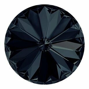 1122-LA44 цветной кристалл стразы 18 мм черный Jet 280 для рукоделия и декора интерьера