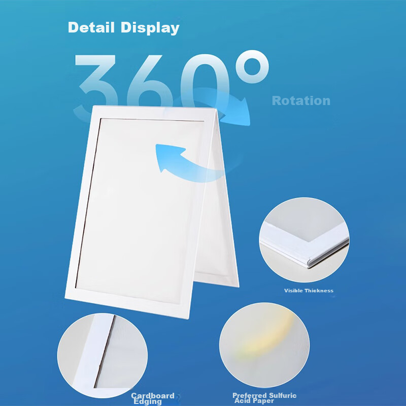 Beiyang Foldable Cardboard Photography Props, Portable Reflector, Light Diffuser, Light-Blocking Cloth, Desktop Fill Light Board, Background Board, Soft Light Screen