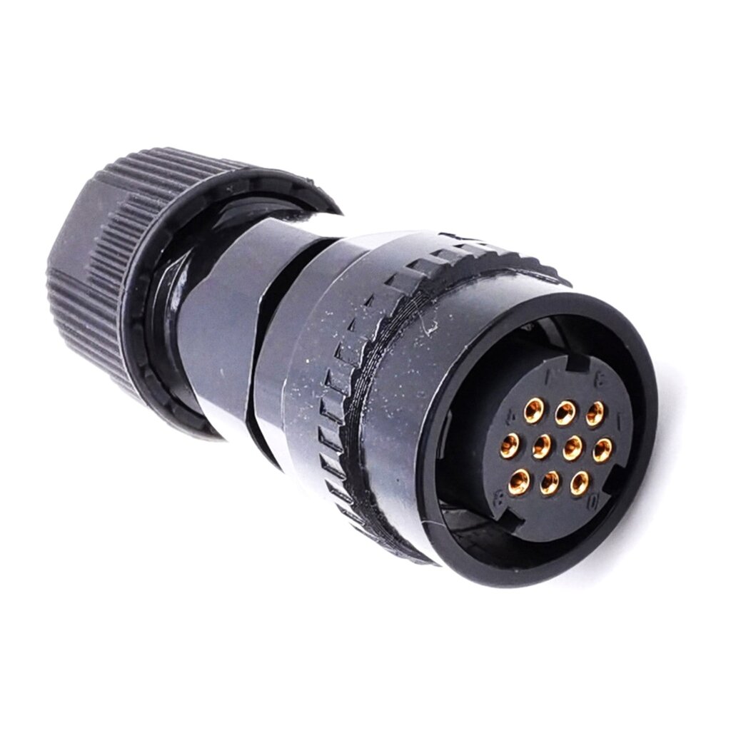 10-жильный разъем энкодера для серводвигателя Fanuc-прямая головка