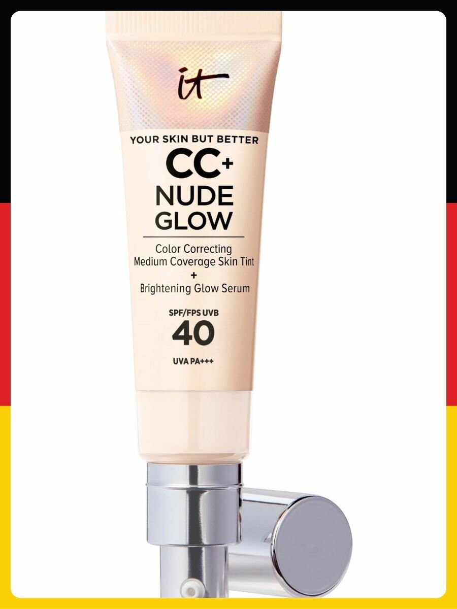 CC-средство IT Cosmetics CC+ Nude Glow SPF 40 Fair Porcelain