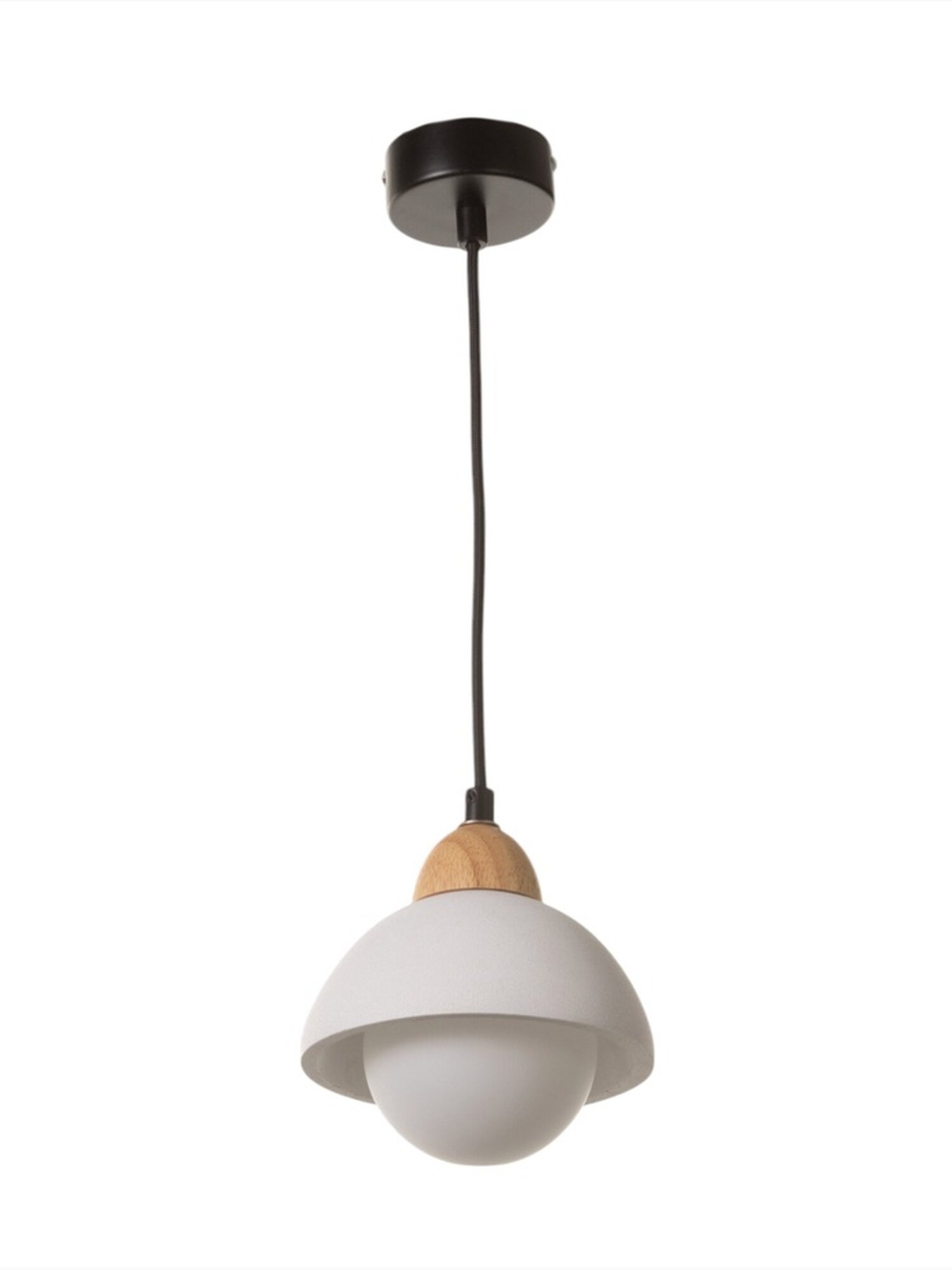 Светильник потолочный BayerLux «Жозе», 1×5 Вт, G9, белый, 15.5×15.5×15+120 см