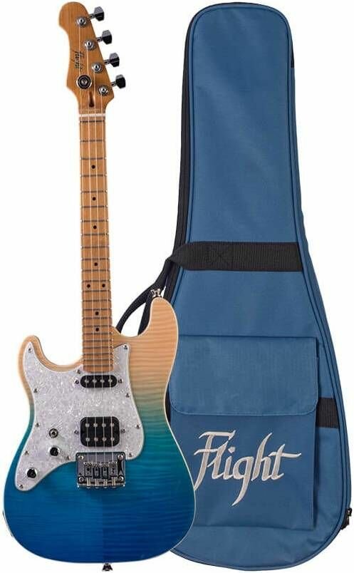 FLIGHT Pathfinder Tenor TBL LH - Электроукулеле тенор для левшей