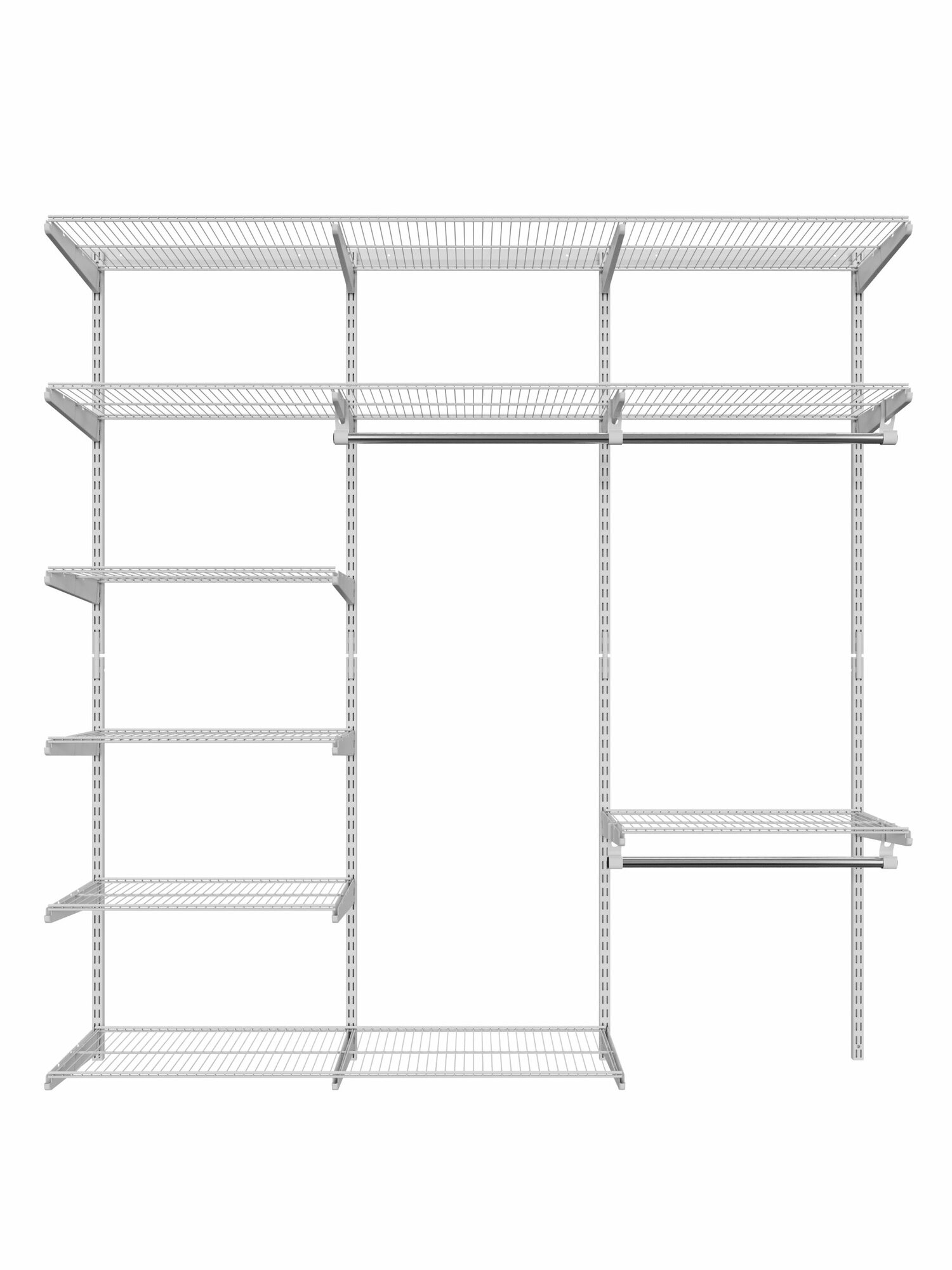 Гардеробная система ДиДжей, №52 белый, 192х45х192 см